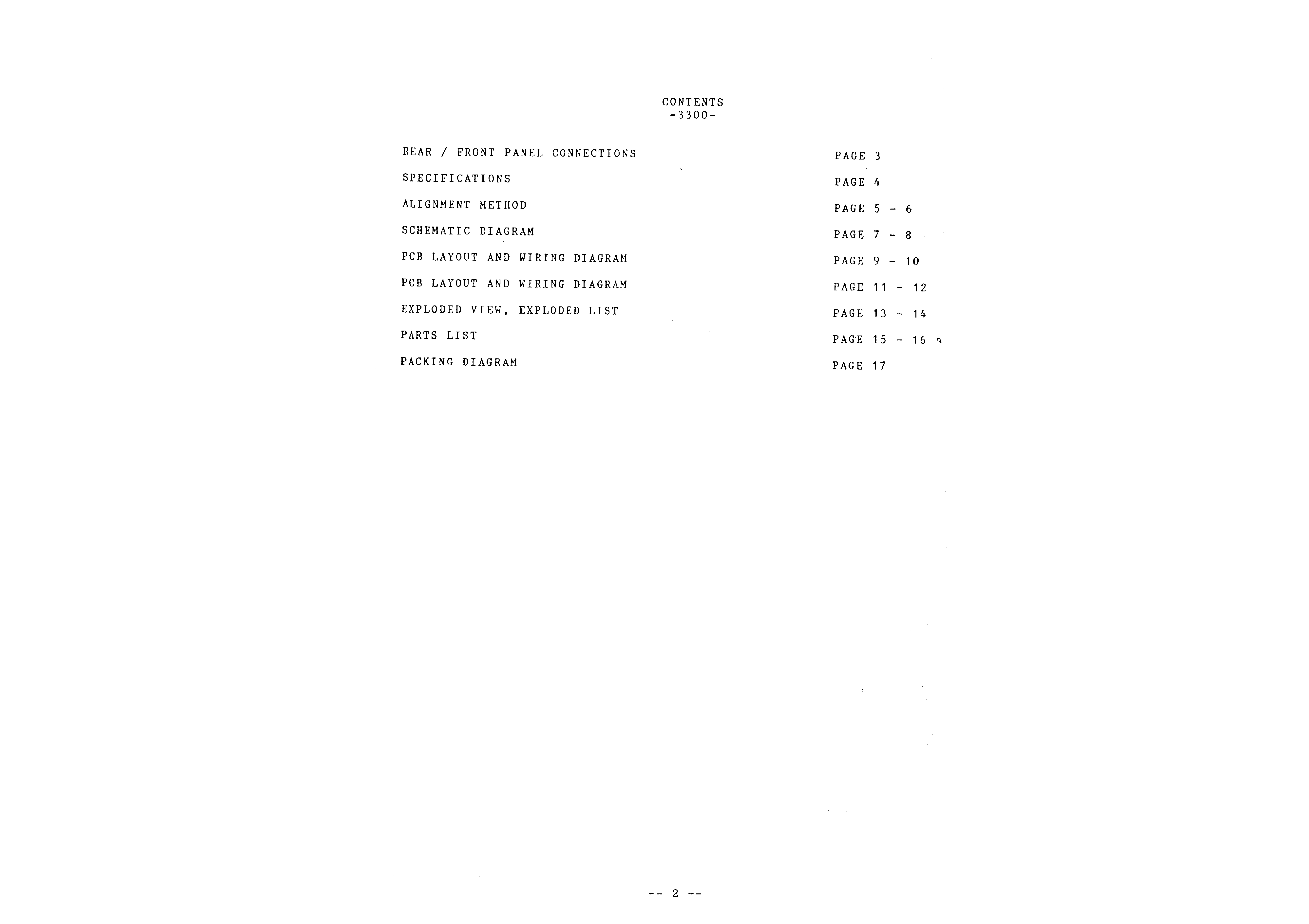 Service Manual For NAD 3300 Download Service Manual For NAD 3300 Download